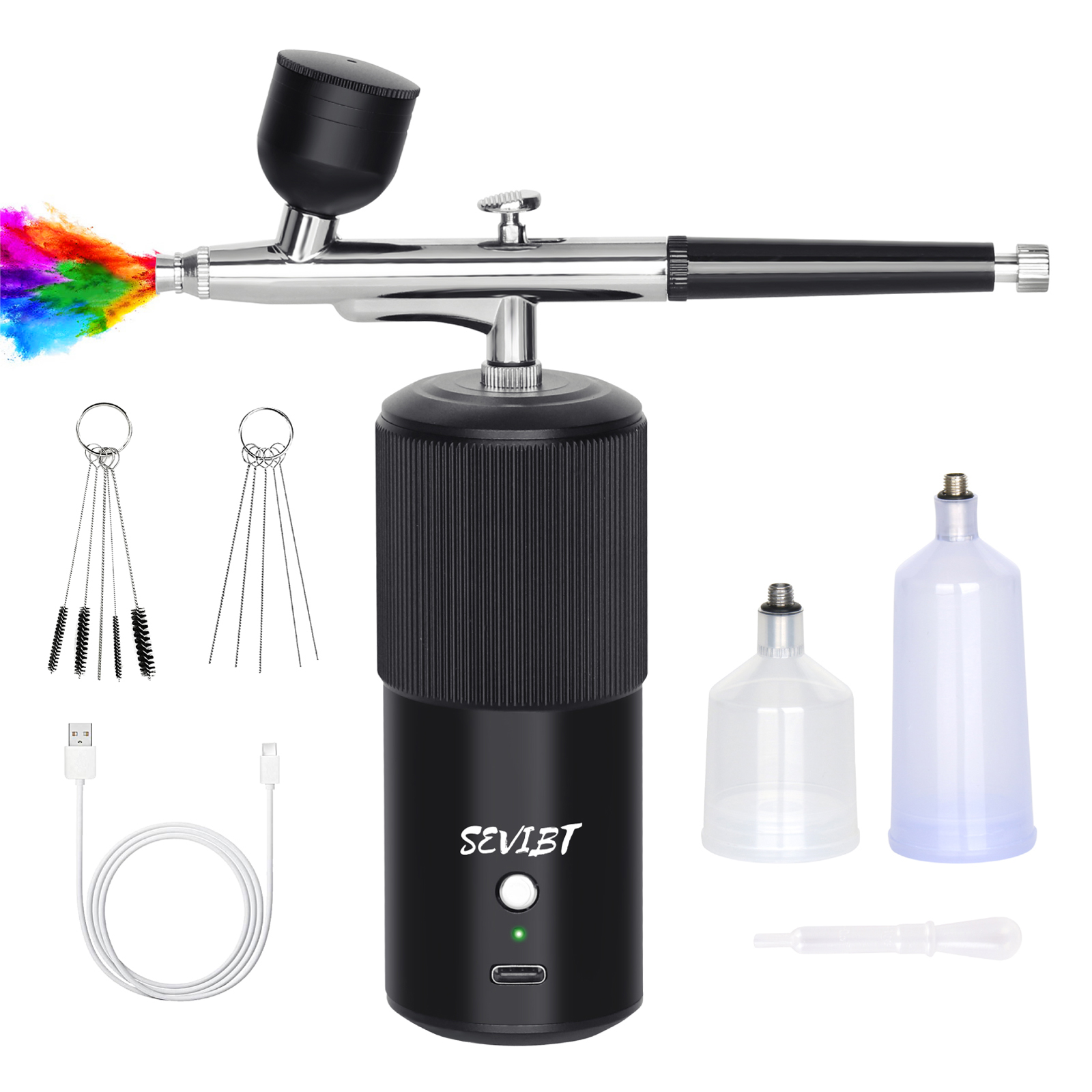 Iwata – Neo Gravity-Feed Trigger Airbrush – 0.35mm Nozzle - Walmart.com