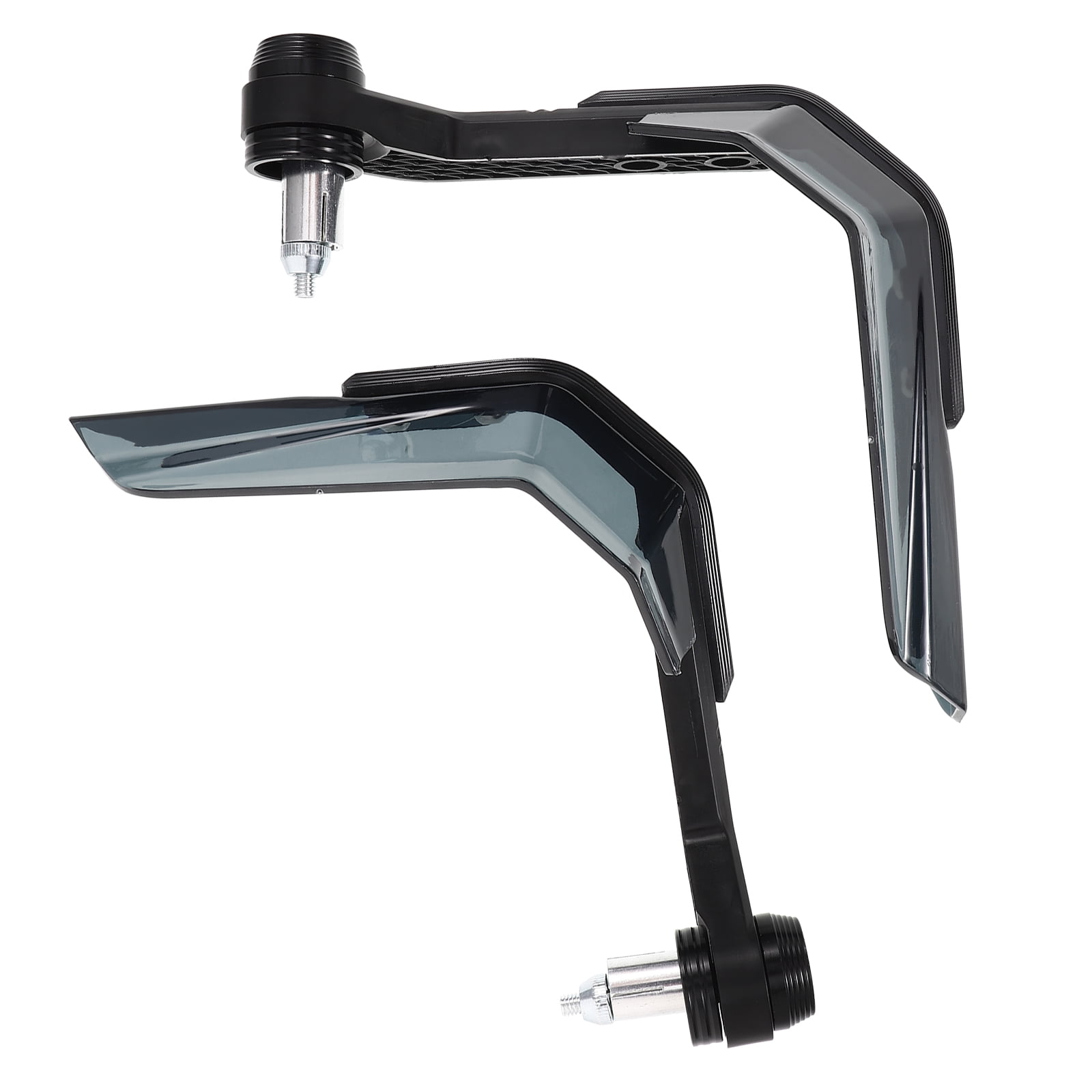 SEWACC 1 Pair Plastic Metal Motorcycle Handguard Horn Shaped Wind ...