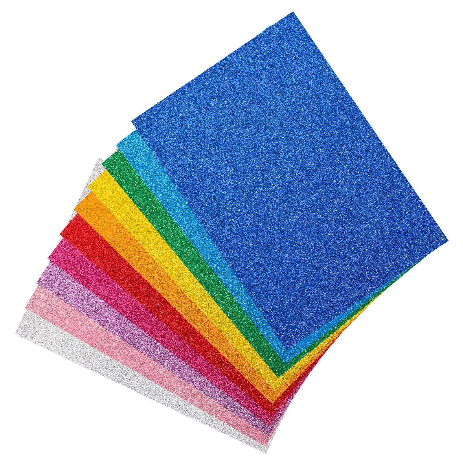 SEWACC 10 Sheets Craft Paper Sheets Assorted Color Rectangular For ...
