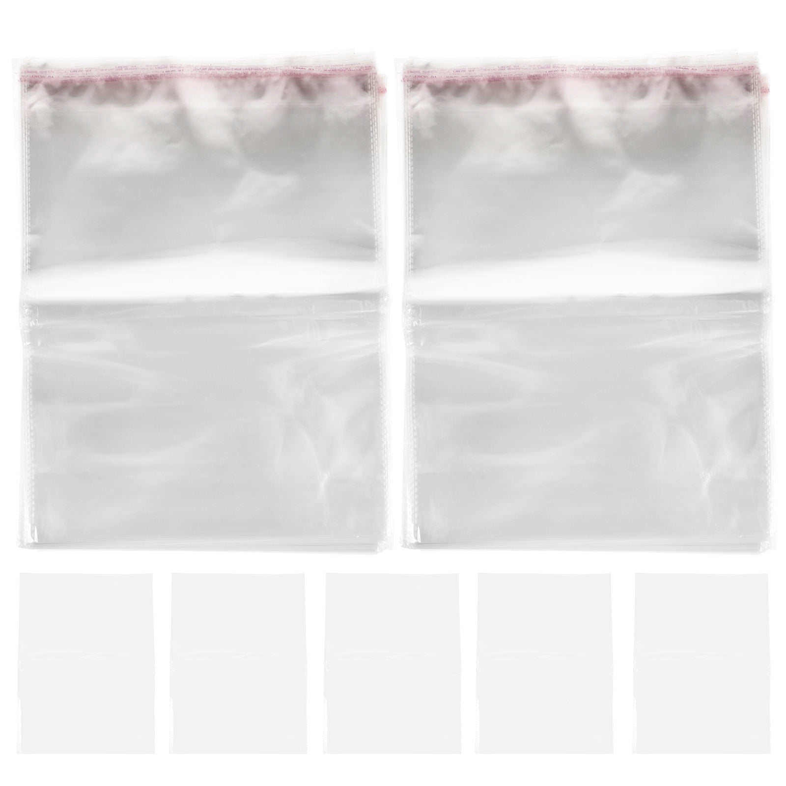 SEWACC 100Pcs Airtight Cellophane Bags For Food Packaging And Retail ...