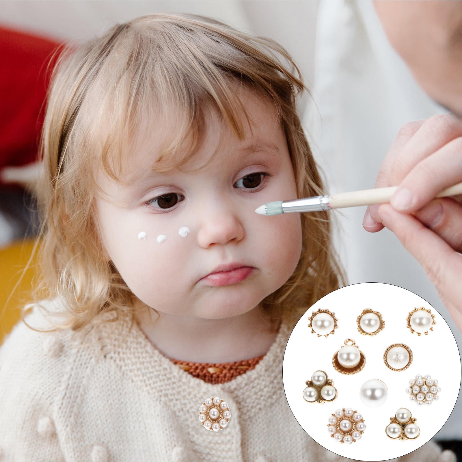 SEWACC 10Pcs Round Alloy Metal Button for Clothing Sewing Decorative ...