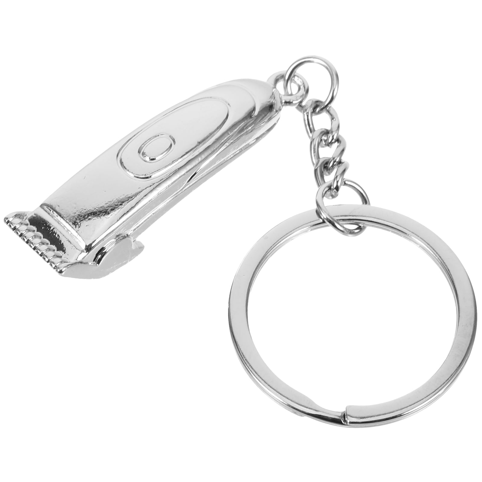 SEWACC 1Pack Key Chains For Men In Hair Clipper Shape Silver Tone ...