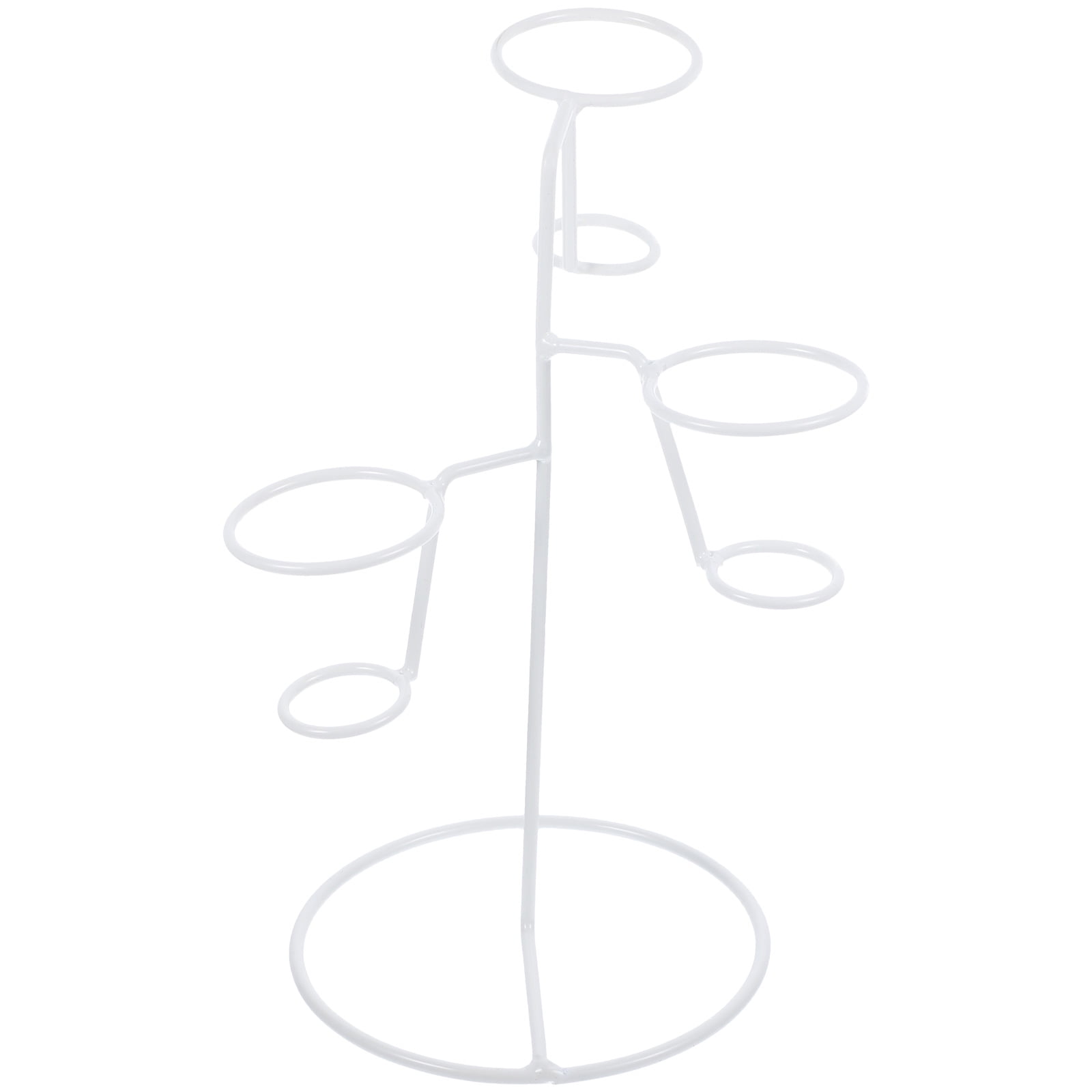 SEWACC 1Pcs Iron Ice Cream Cone Holders Display Stand for General Users ...