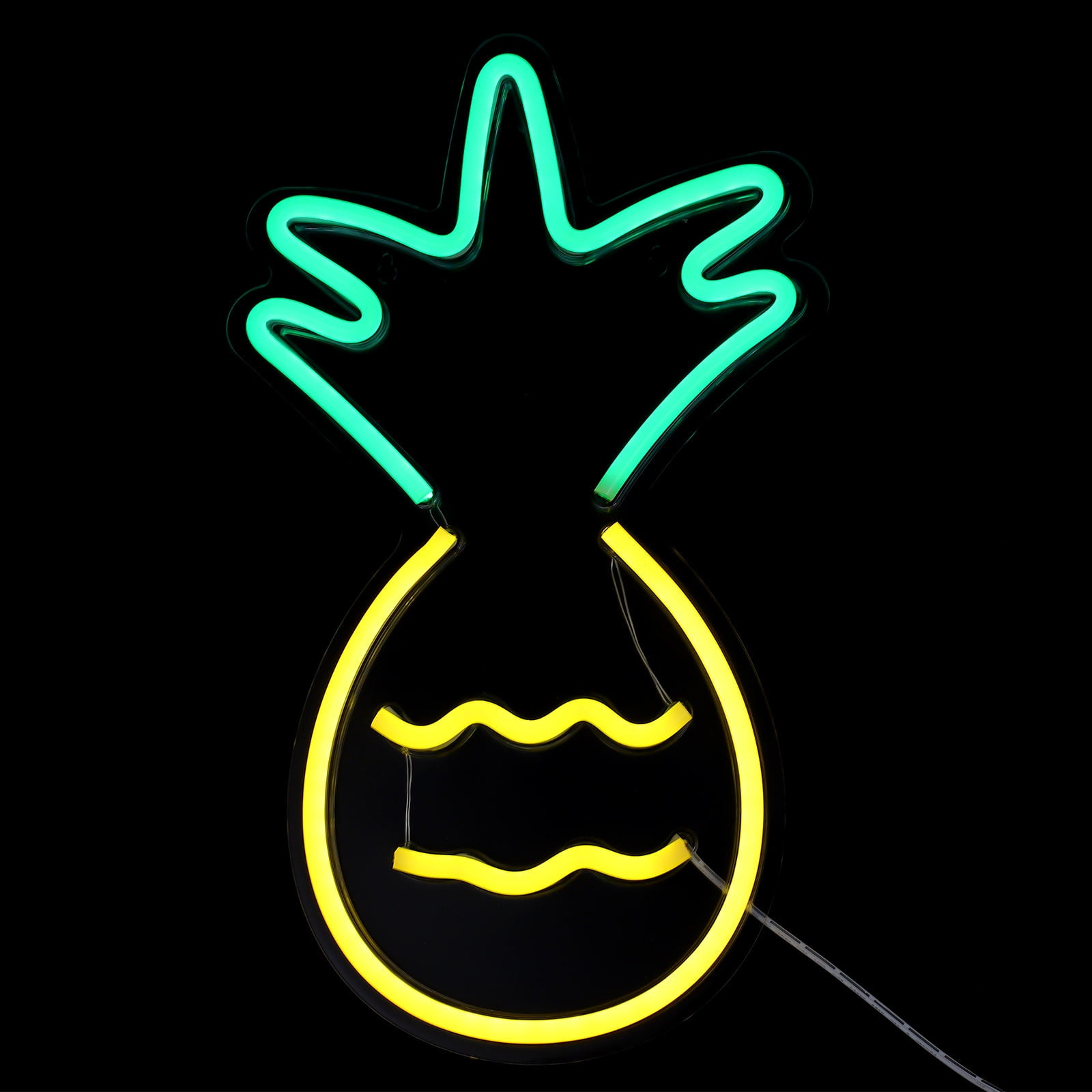 SEWACC 1Set Pineapple Shape Led Neon Light Sign As Pvc Material ...