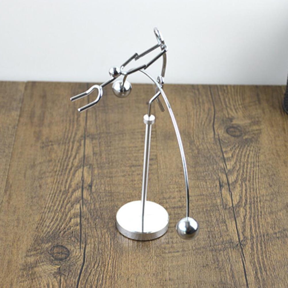 SEWACC 1Set Science Balance Tumbler Metal Wire Demonstrates Pendulum ...