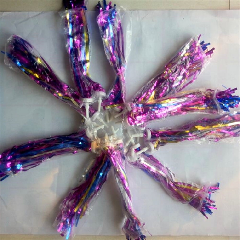 SEWACC 2 Pairs Assorted Color Plastic Handlebar Streamers for Bikes and ...