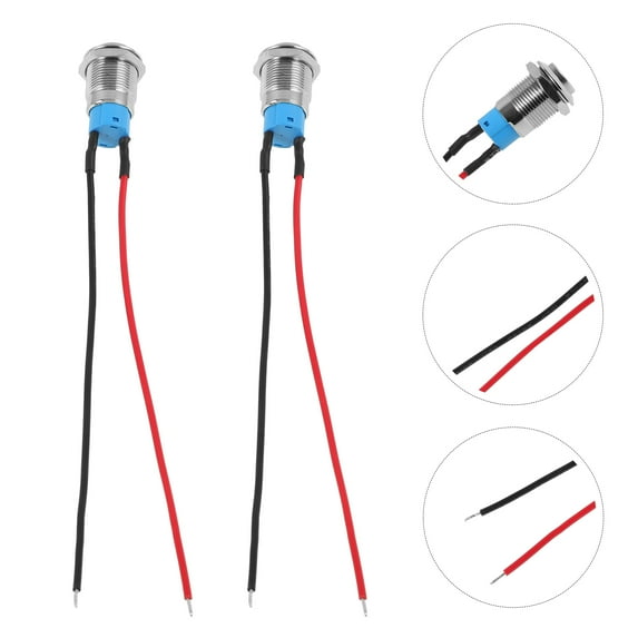 SEWACC 2Pcs Push Button for Replacement Modern Sleek for Electrical ...