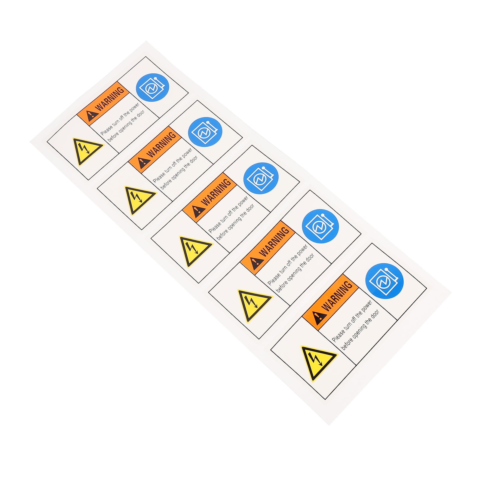 SEWACC 5Pack Rectangle Shape Electrical Danger Sticker for 4x2in ...