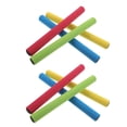 SEWACC 8Pcs Sponge Relay Sticks with Antislip Grip Assorted Colors for ...