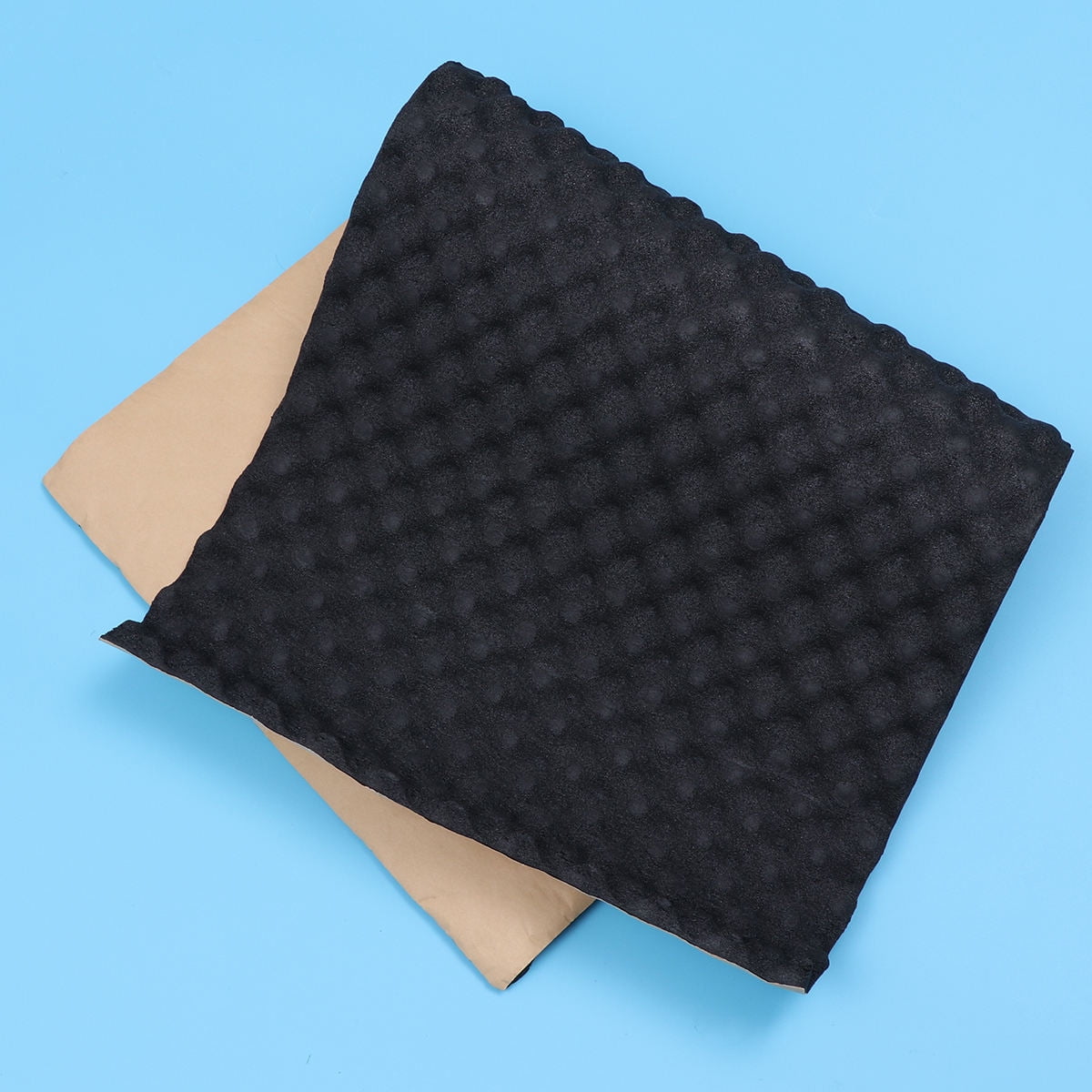 SEWACC Car Use 1Pack Sound Deadening Material 39.37x19.68x0.78in Black ...