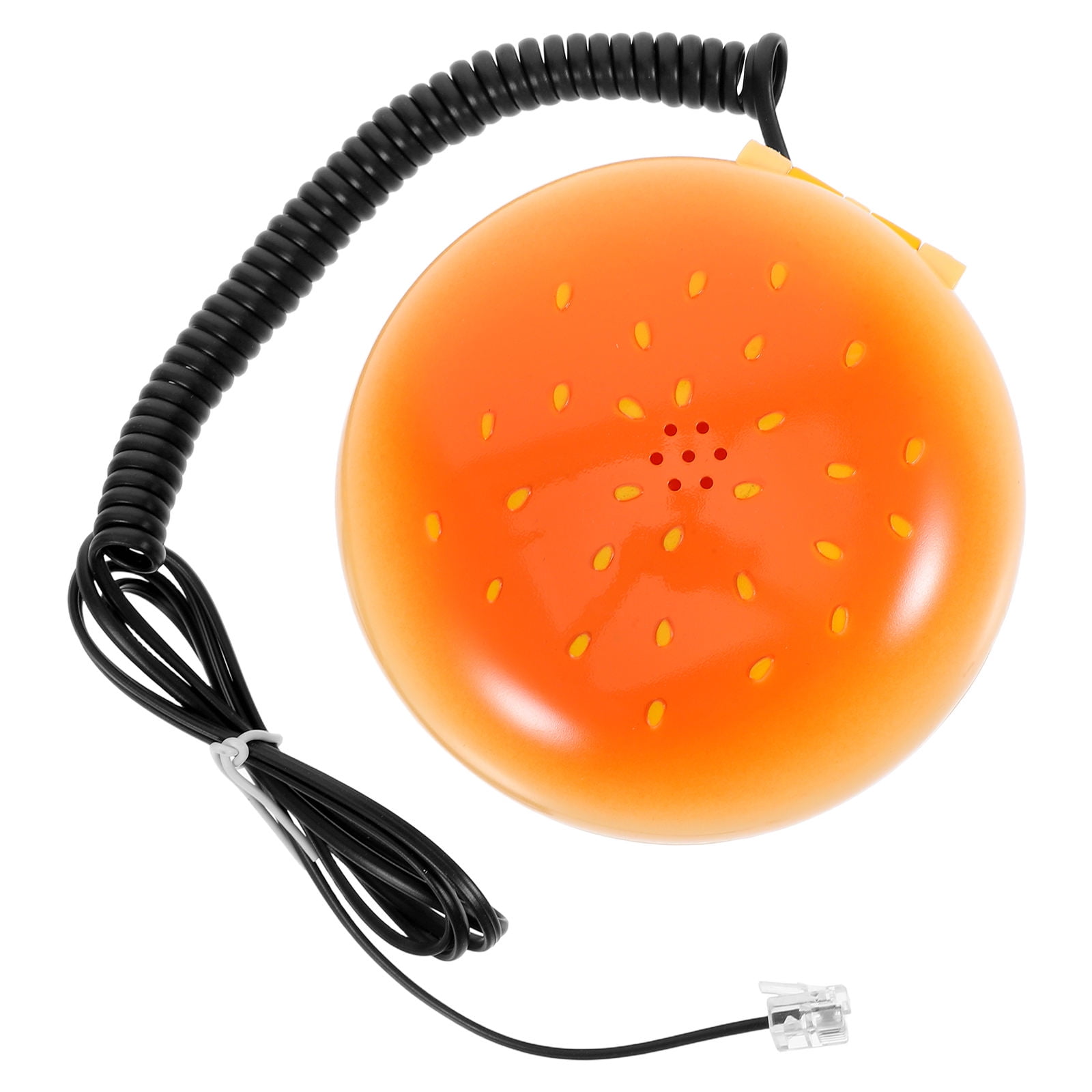 SEWACC Novelty Design Orange Burger Shaped Telephone 1Pack for ...