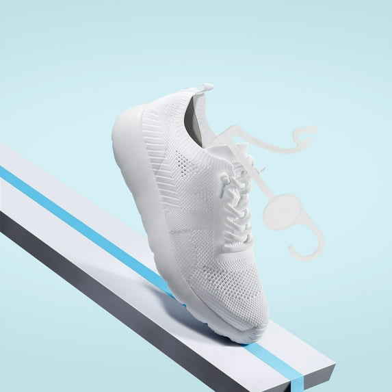 SEWACC Shoe Hanger 20Pcs Hook Shape Plastic for Shoe Display in Shops ...