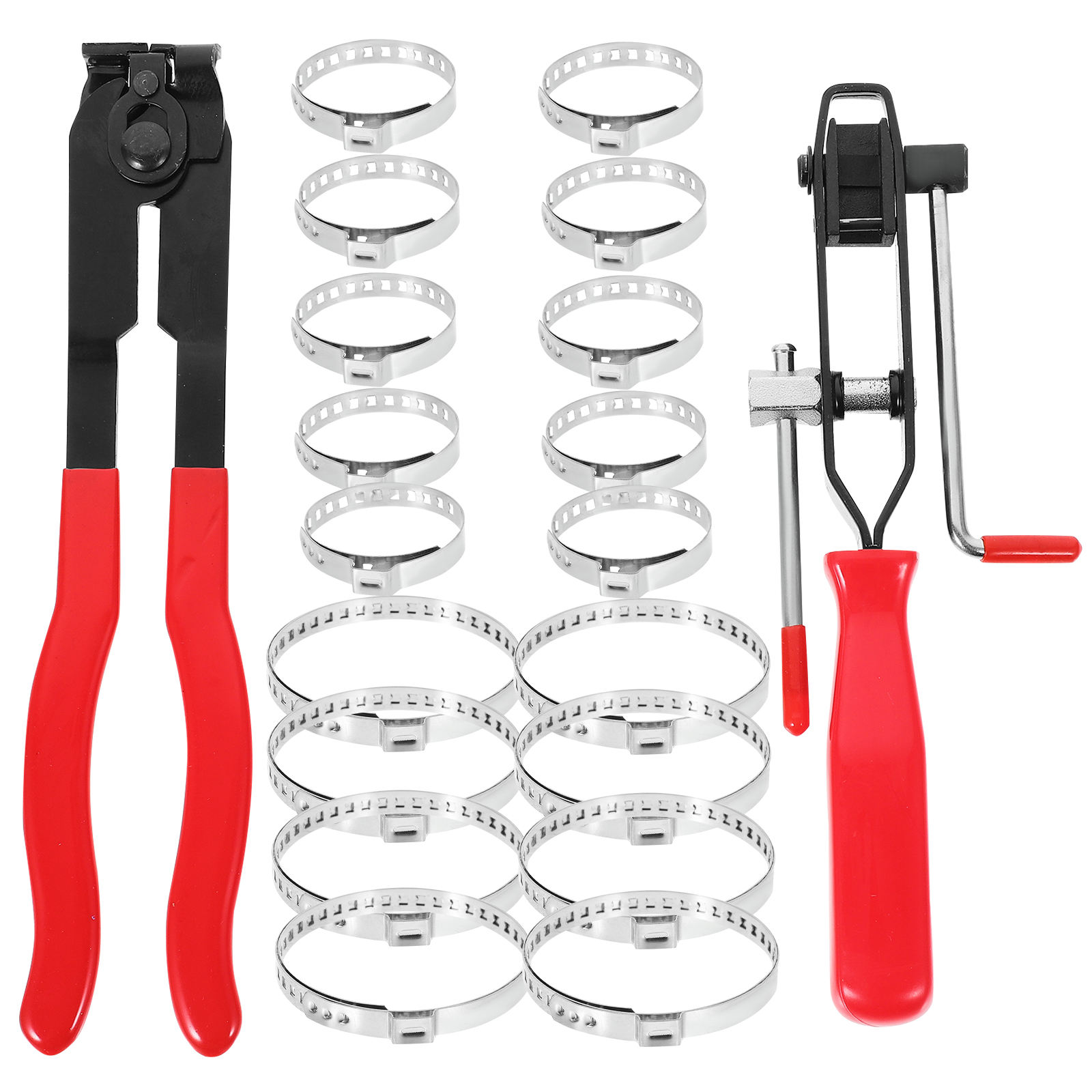 SEWACC Vehicle Hose Clamp Pliers Metal 32Pcs 9.3X4.4X1.4In - Walmart.com