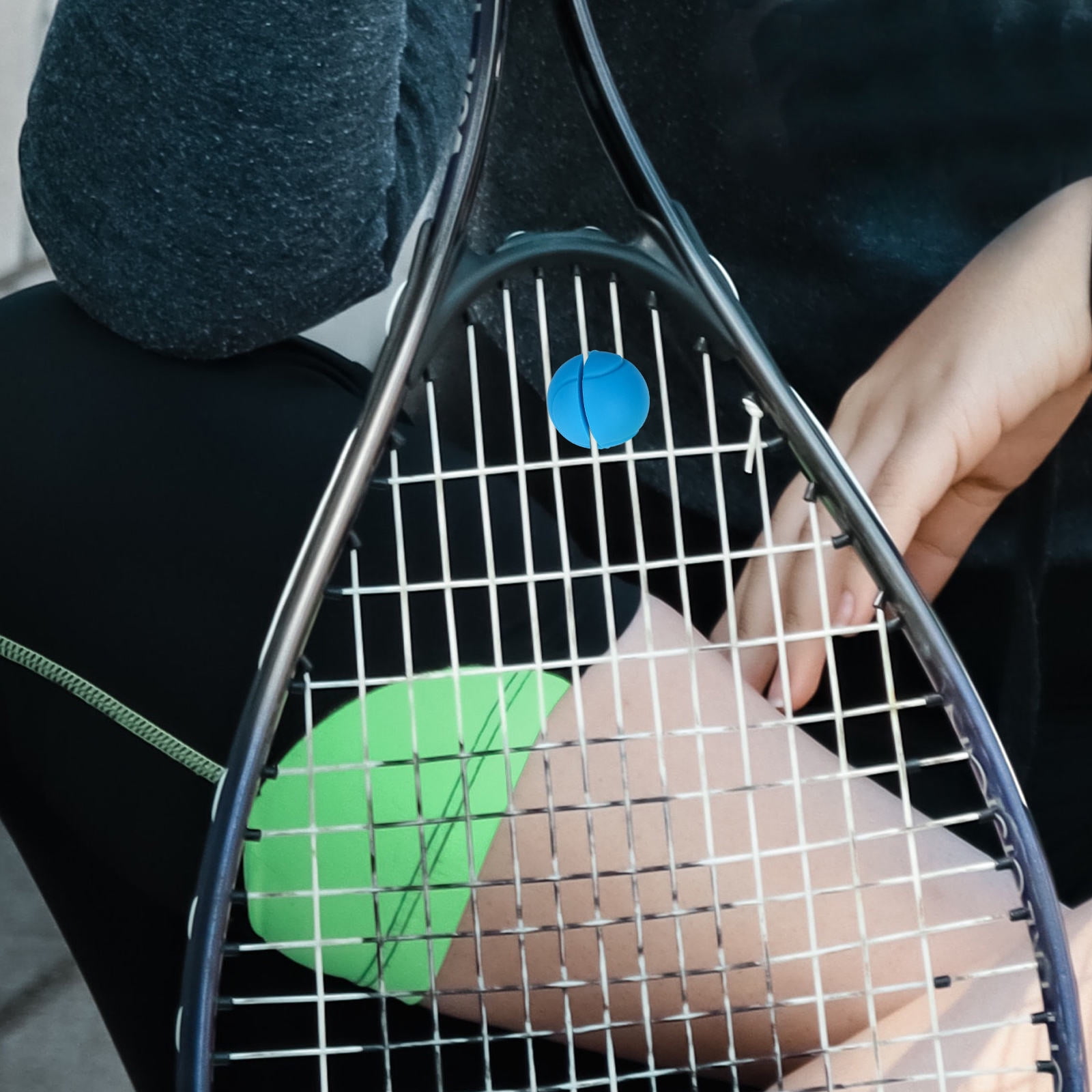 SEWACC Vibration Dampeners for Tennis Rackets 4Pcs Multi-Color Plastic ...