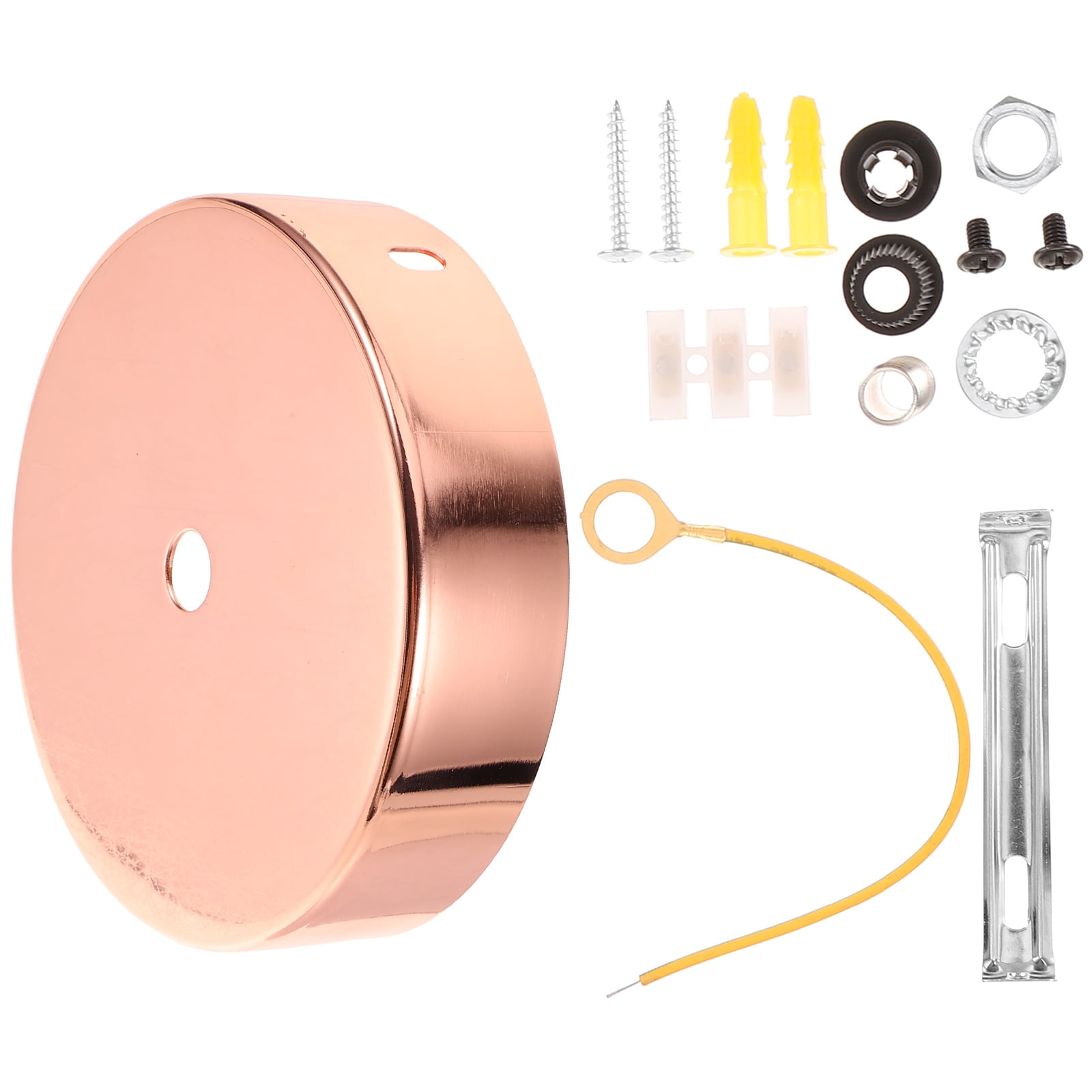 SEWCHICS Sewchics Interior Design Ceiling Light Canopy Plate Round Iron ...