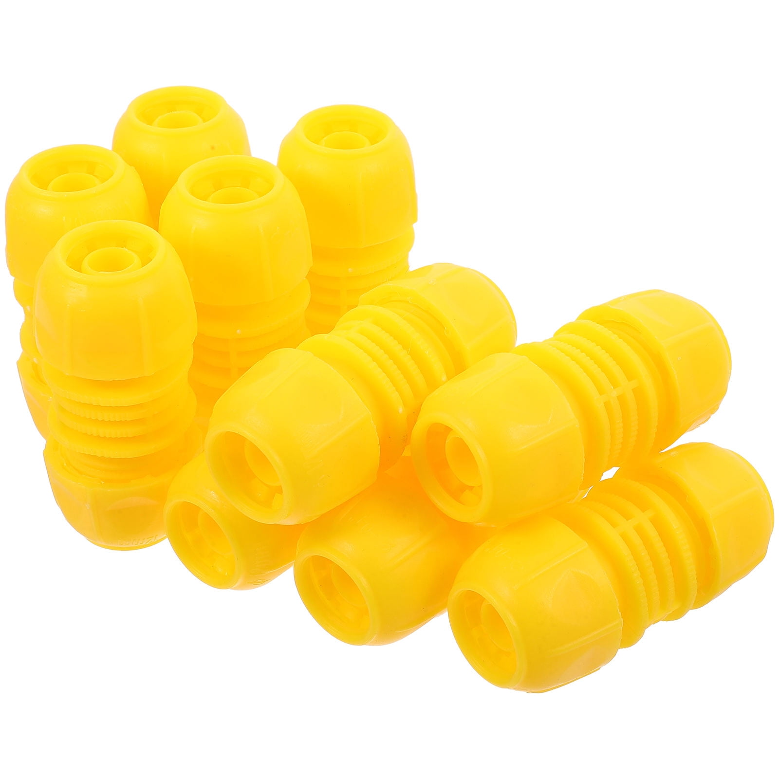 SEWCHICS Quick Connect Plastic Hose Adapters, Yellow, for Water Pipes ...