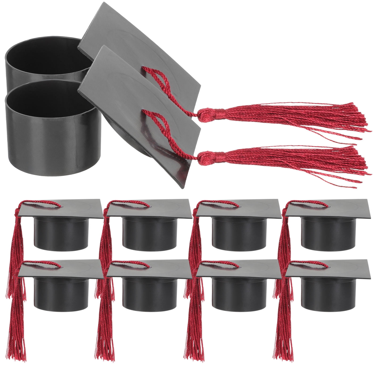 SEWCHICS 10Pcs Graduation Candy Favor Boxes with PP Material for Party ...