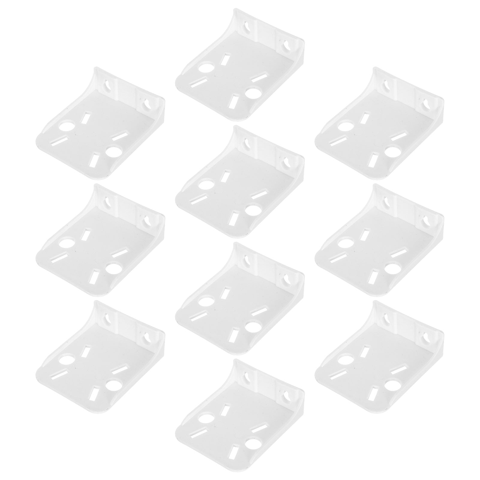 SEWCHICS 10Pcs Plastic Water Filter Wall Mount Bracket Holder White ...