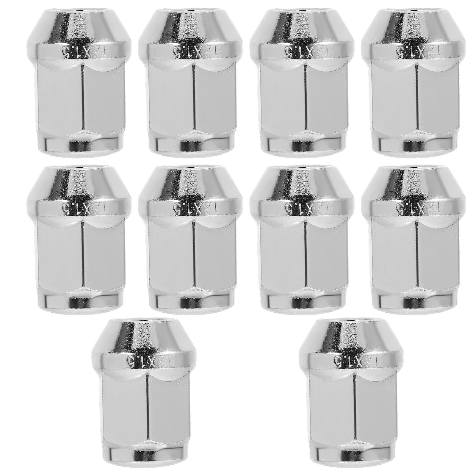 SEWCHICS 10Pcs Metal Wheel Locking Nuts Versatile Use for Cars Trucks ...