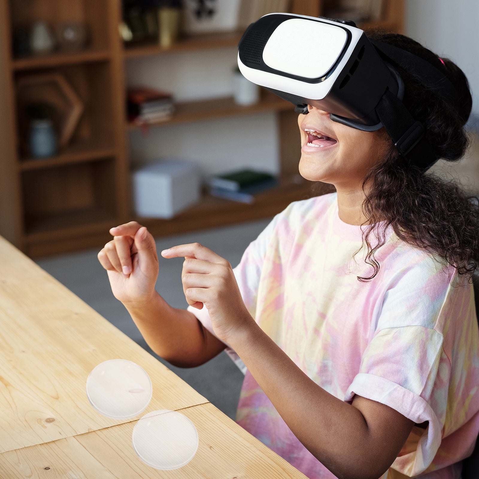 SEWCHICS 10Pcs Vr Lenses for Cardboard with Light Blocking and Anti ...