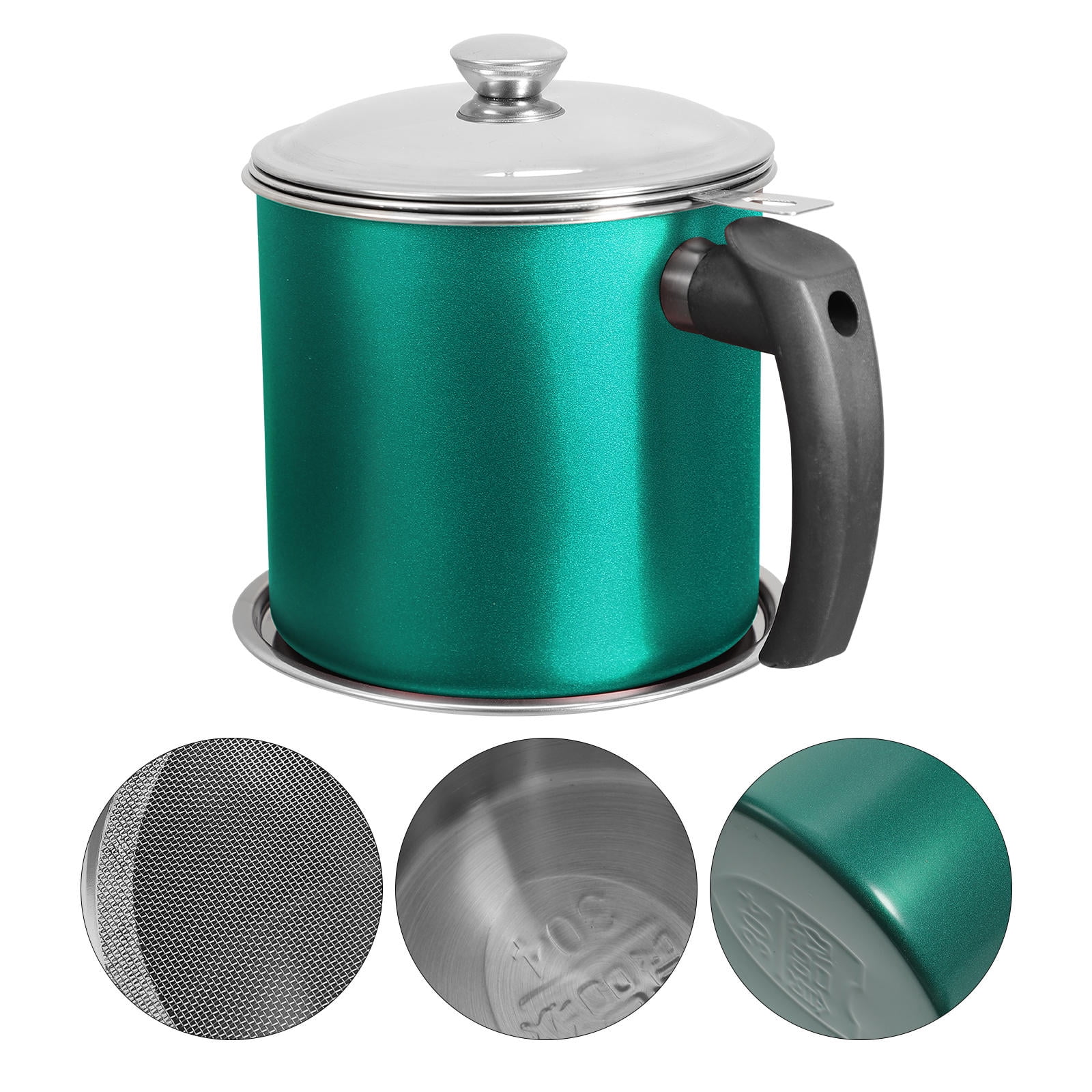 SEWCHICS 1Pack Cooking Grease Container 1.3L Capacity For Kitchen And ...