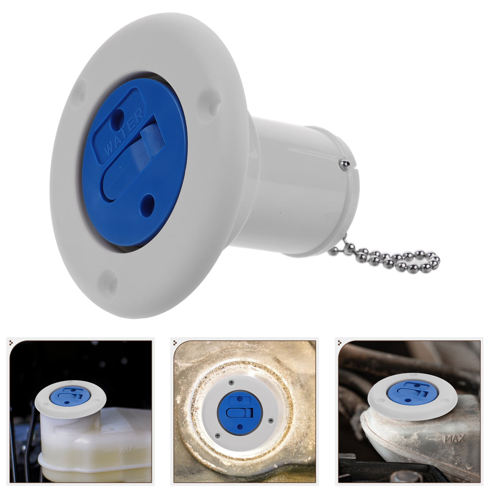 SEWCHICS Multi Color Motorhome Water Fill Inlet Valve Easy Install Rv ...