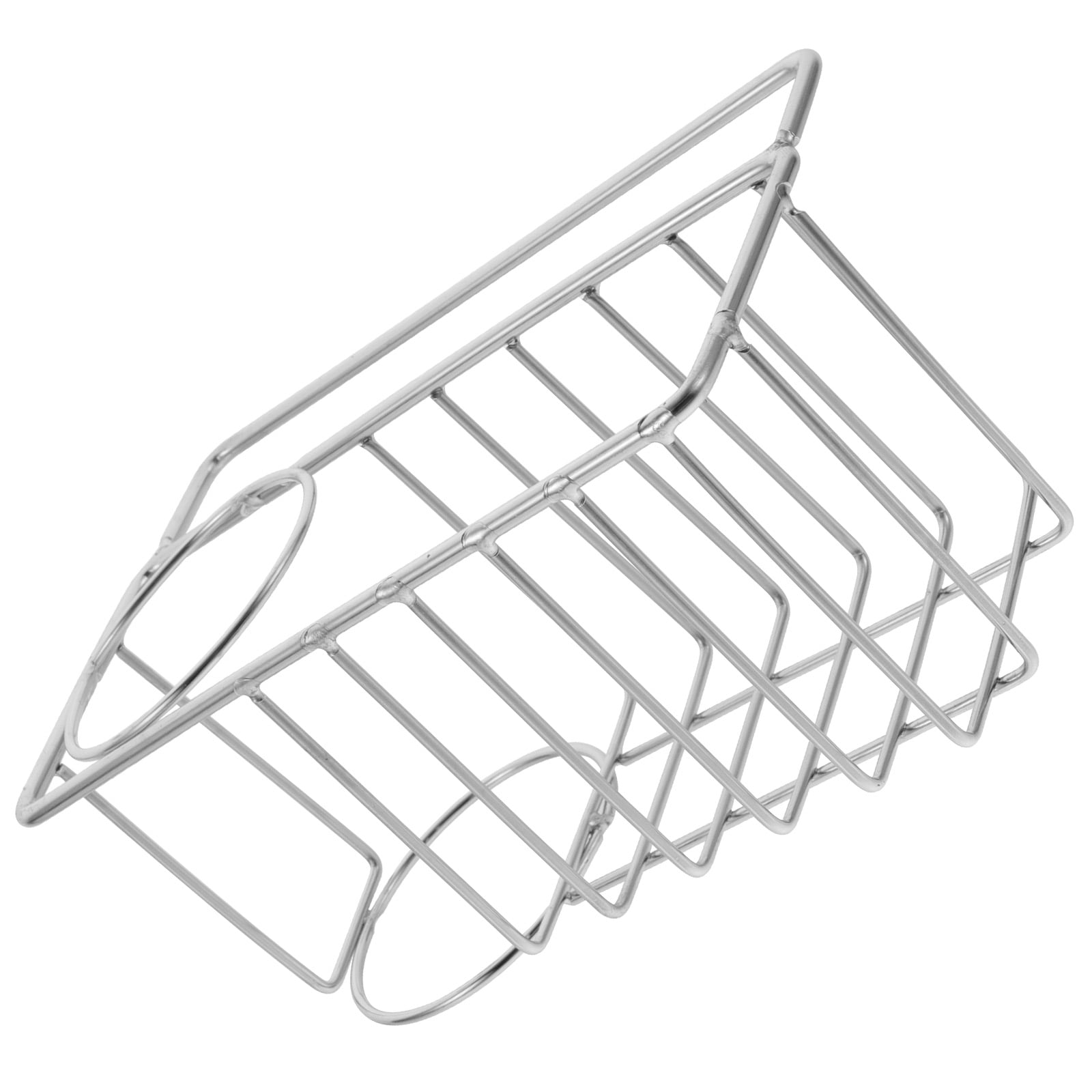SEWCHICS 1Pcs Silver Mesh Basket Sponge Holder for Kitchen Sink ...