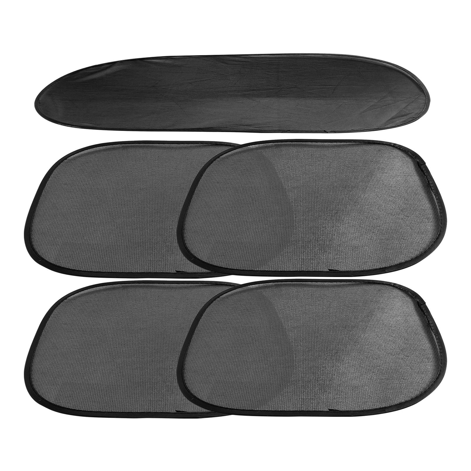 SEWCHICS 1Set Black Car Window Covers with Stylish Design for Sun and ...