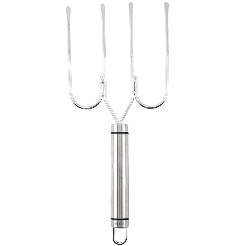 SEWCHICS 304 Stainless Steel Turkey Fork Set for Grilling, Barbecue ...