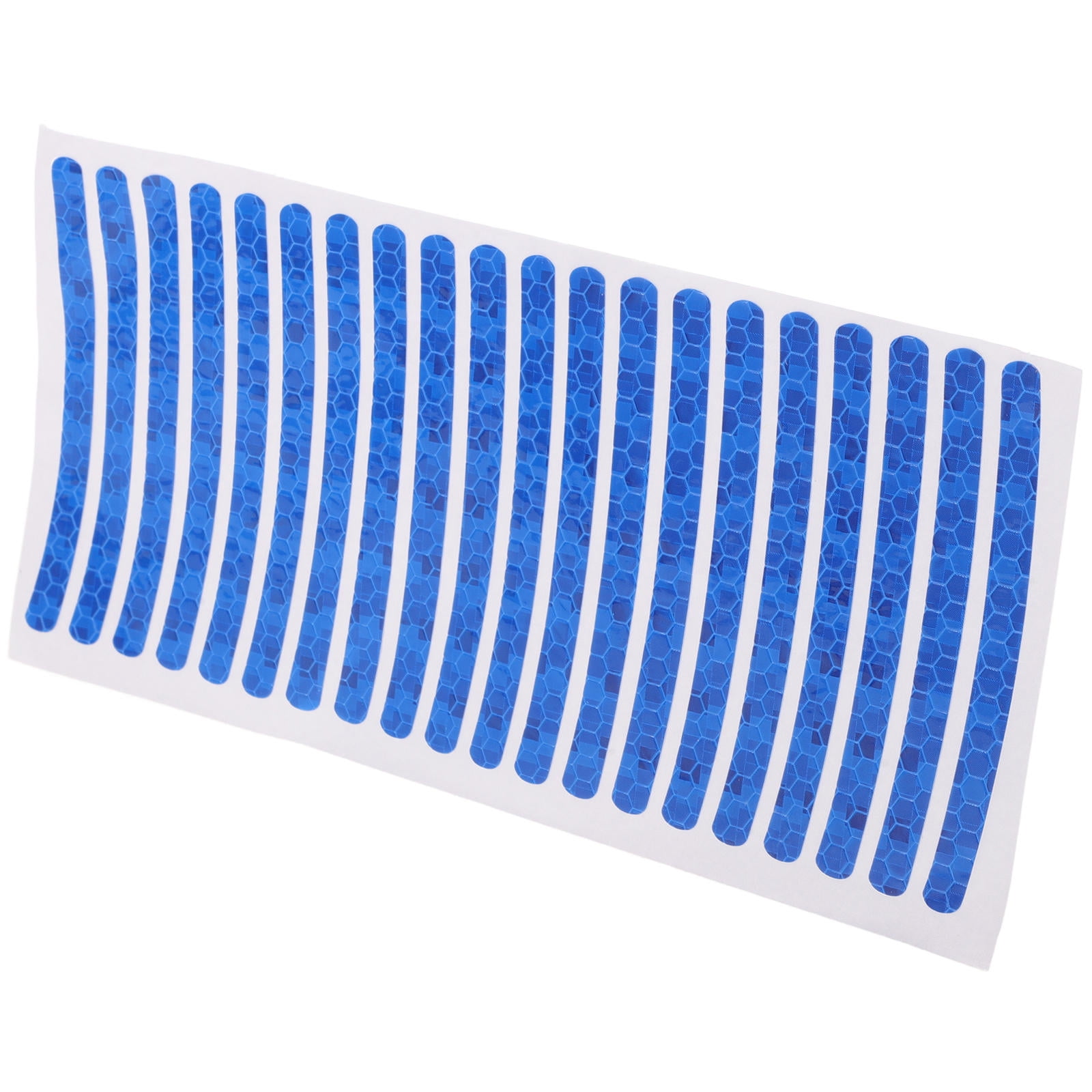 SEWCHICS 20Pcs Blue PVC Wheel Hub Reflective Sticker for Car Decals ...