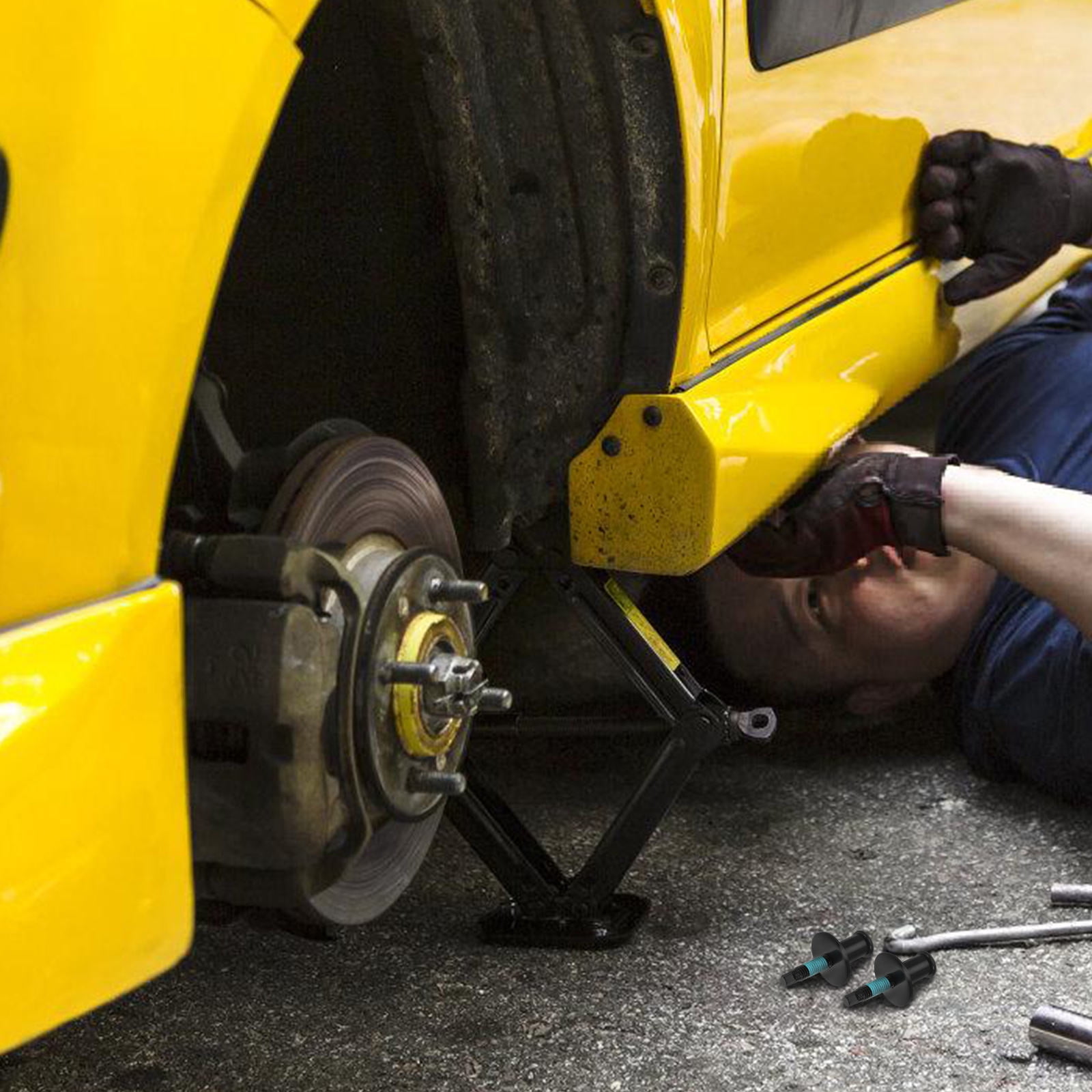 SEWCHICS Tailgate Latch Striker Bolt for Striker Latch Black 2Pcs 2.8x1 ...