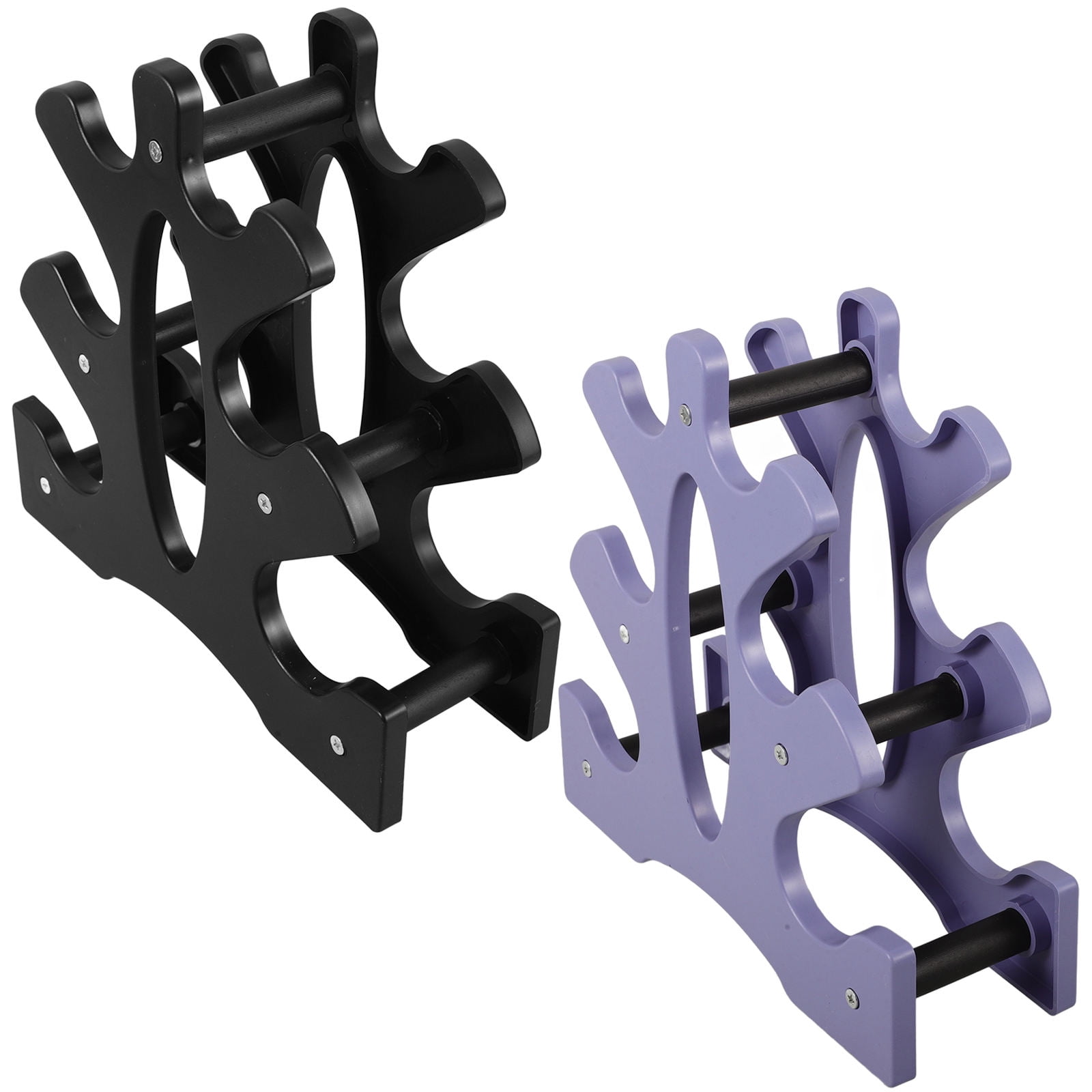 SEWCHICS 2Pcs Dumbbell Stand for Home Dumbbell Organizer and Compact ...