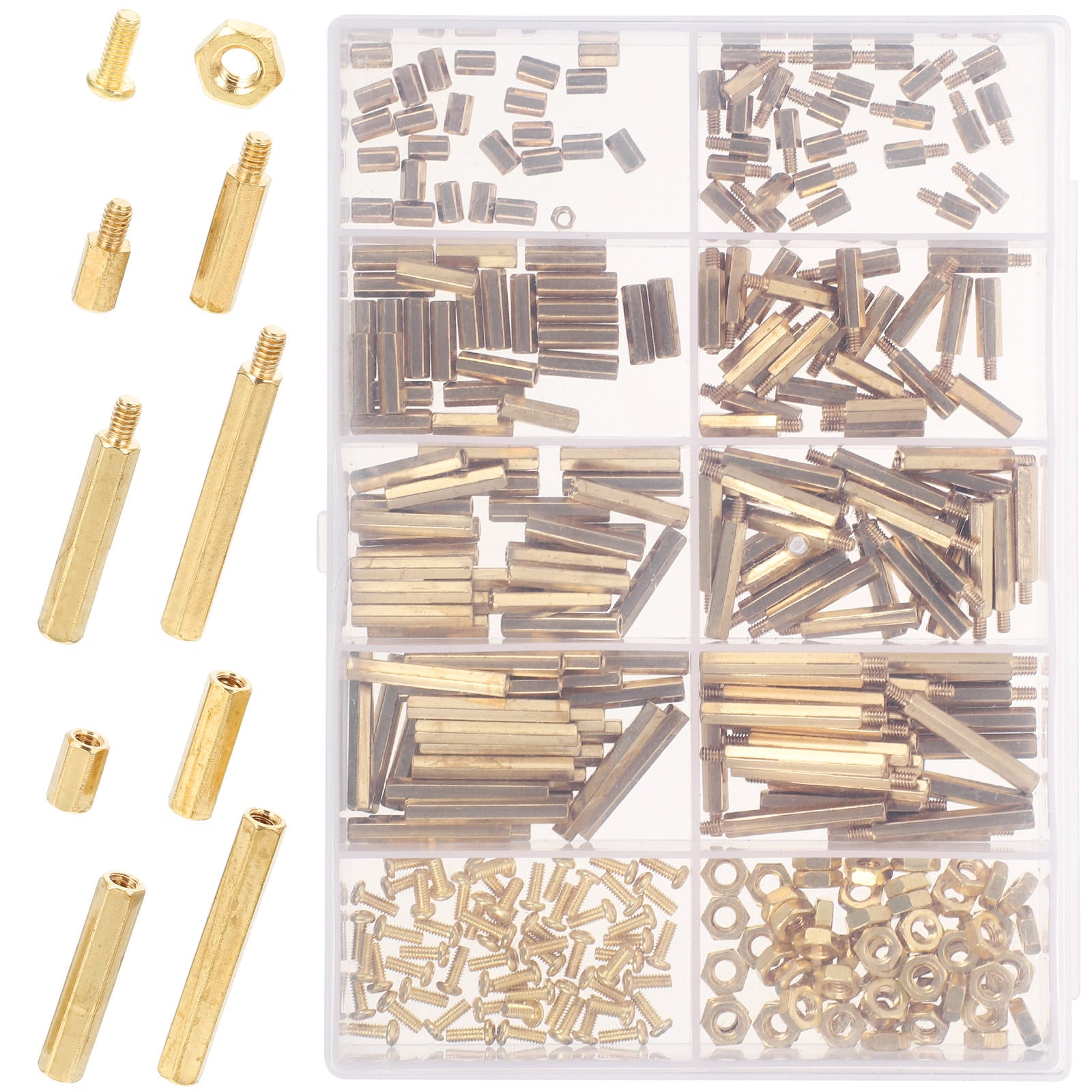 SEWCHICS 1Set High Hardness Copper Standoff Screws for Computer and ...