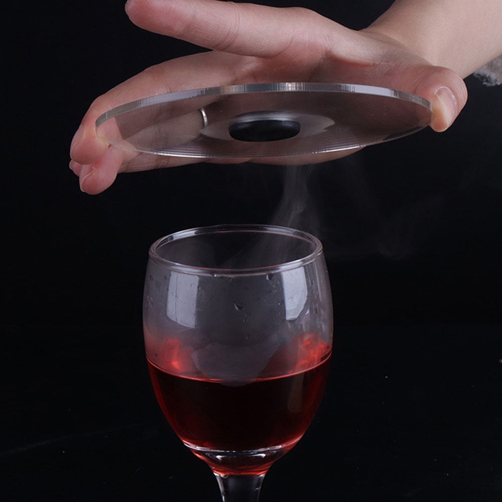 SEWCHICS Smoke Infuser Lids 3Pcs Flat Design Keep Smoke Bar Assorted ...