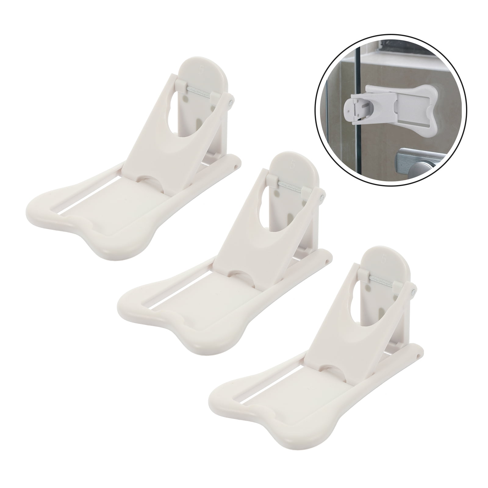 SEWCHICS 3Pcs Safety Sliding Door Lock for Child Safety and Security ...