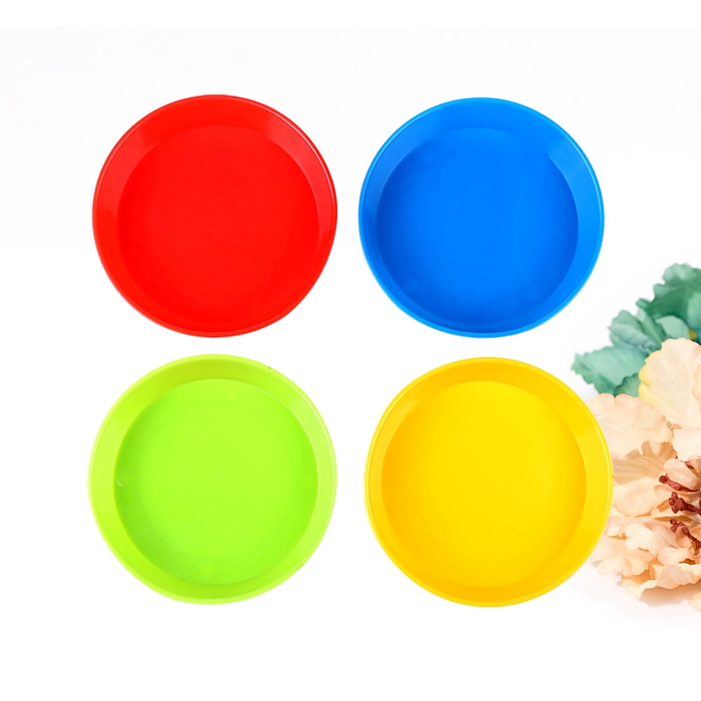 SEWCHICS 4-Piece Assorted Color Paint Palettes for Kids and Young ...