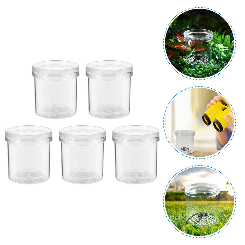 SEWCHICS 5Pcs Science Exploration Magnifier Box with Air Flow Cover for ...