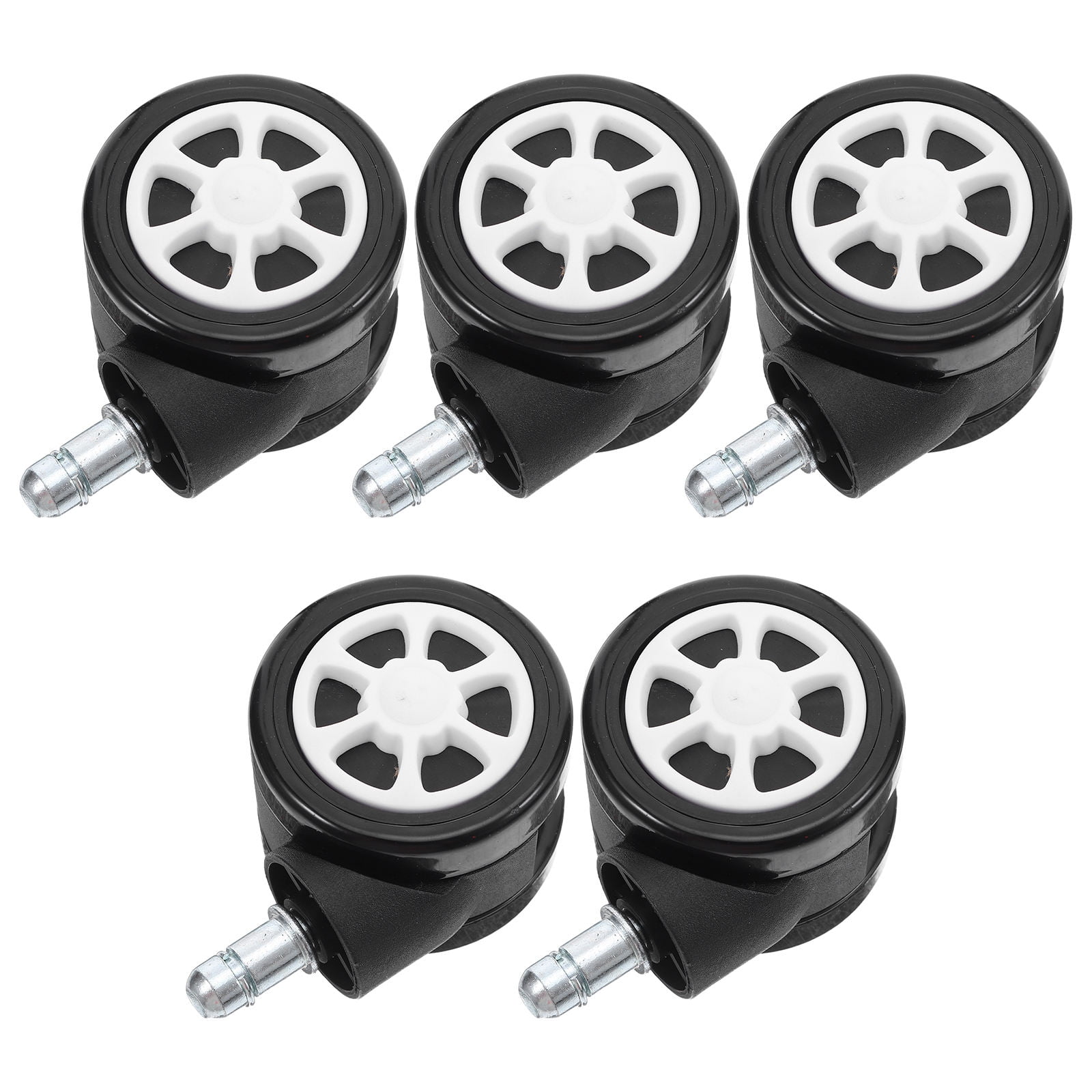 SEWCHICS White Office Chair Casters Heavy Duty Performance Easy ...
