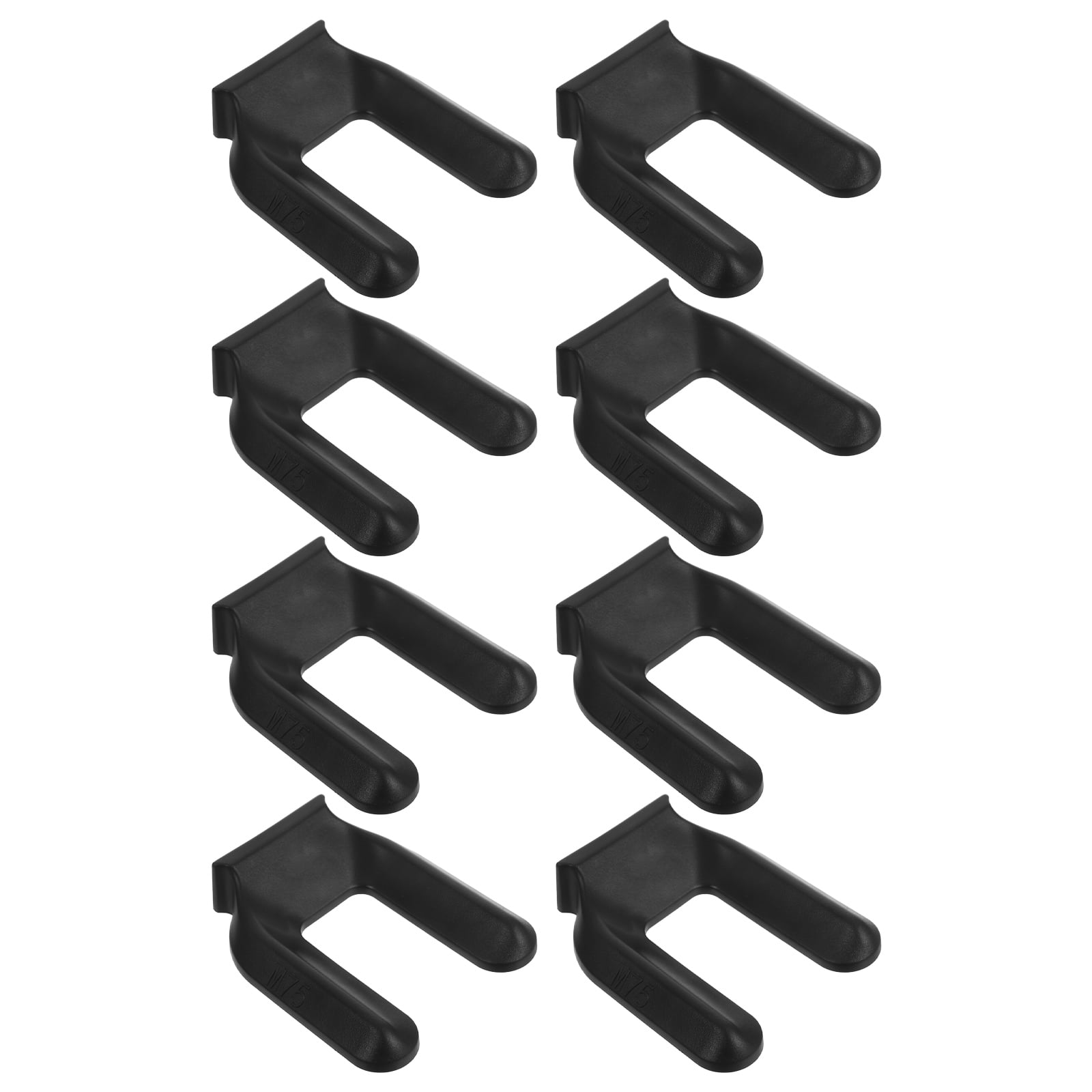 SEWCHICS 8Pcs Black Furniture Caster Wheel Stoppers with Stable Grip ...