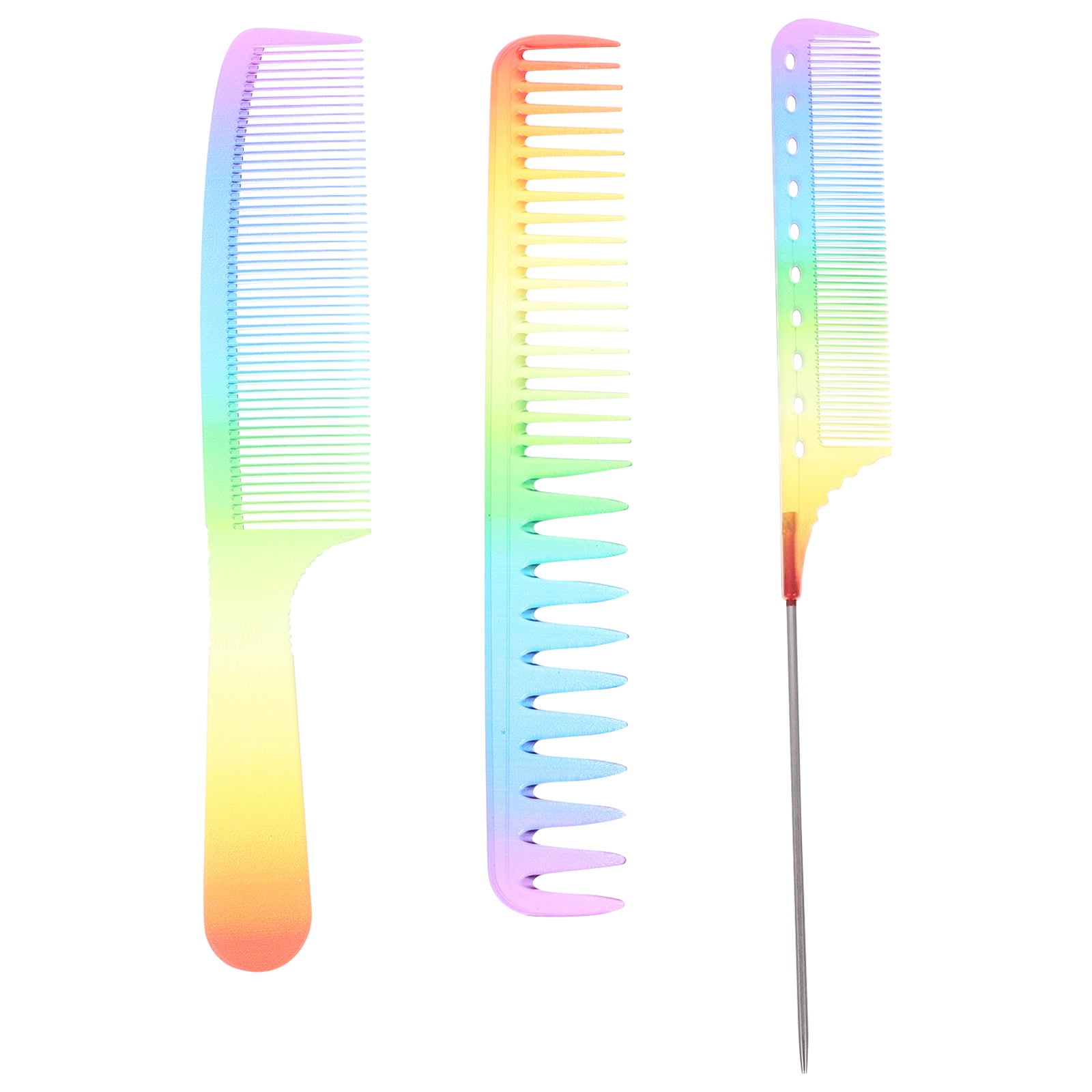 SEWCHICS Hair Combs For Women 3Pcs Resin Anti Static Practical Design ...