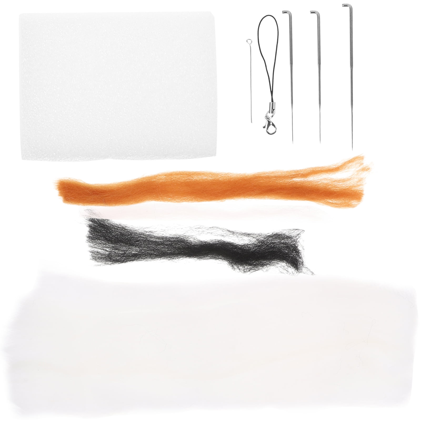 SEWCHICS Needle Felting Craft Kits 1 Set Assorted Color Cat Shape For ...