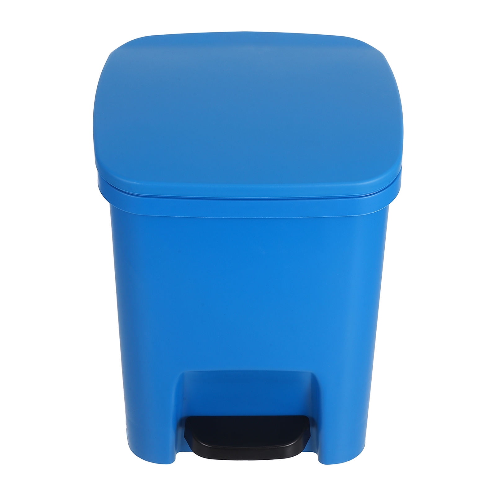 SEWCHICS Recycling Bin Plastic Waste Management Blue 1Set For Living ...
