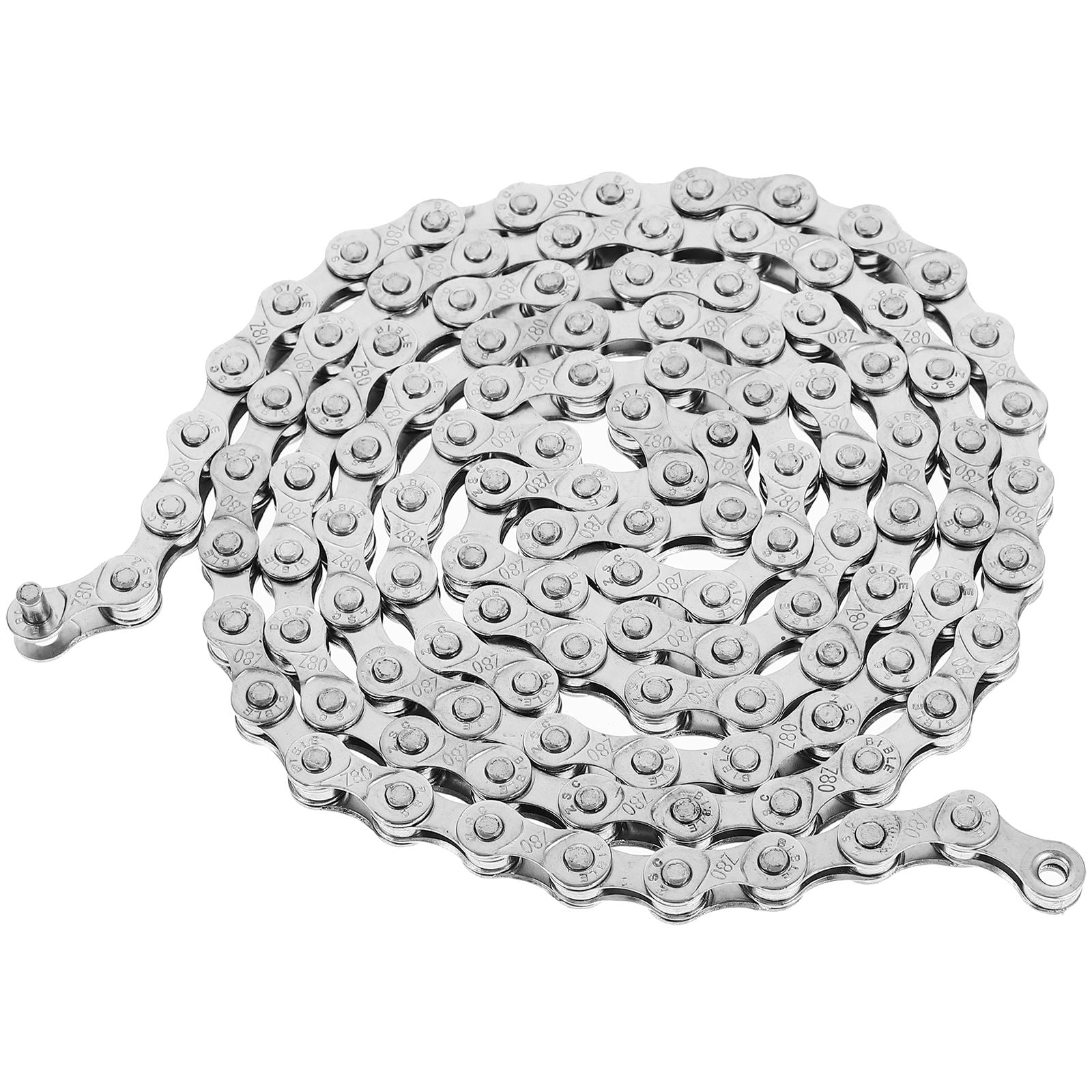 SEWCHICS Chain Replacement Mountain Bike Chain Silver Carbon Steel 1Pcs ...