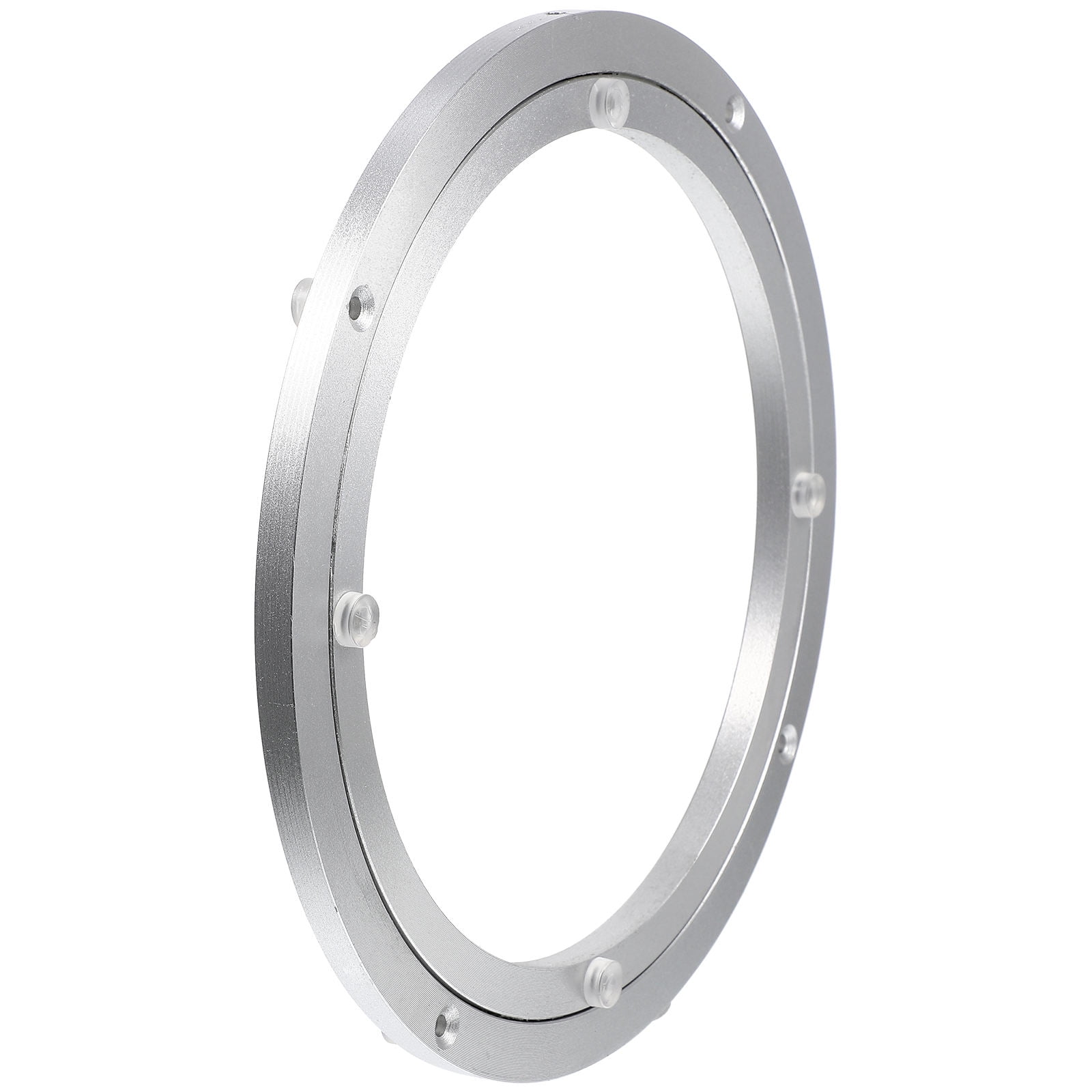 SEWCHICS Silver Round Turntable for Dining Table 360 Degree Rotation ...