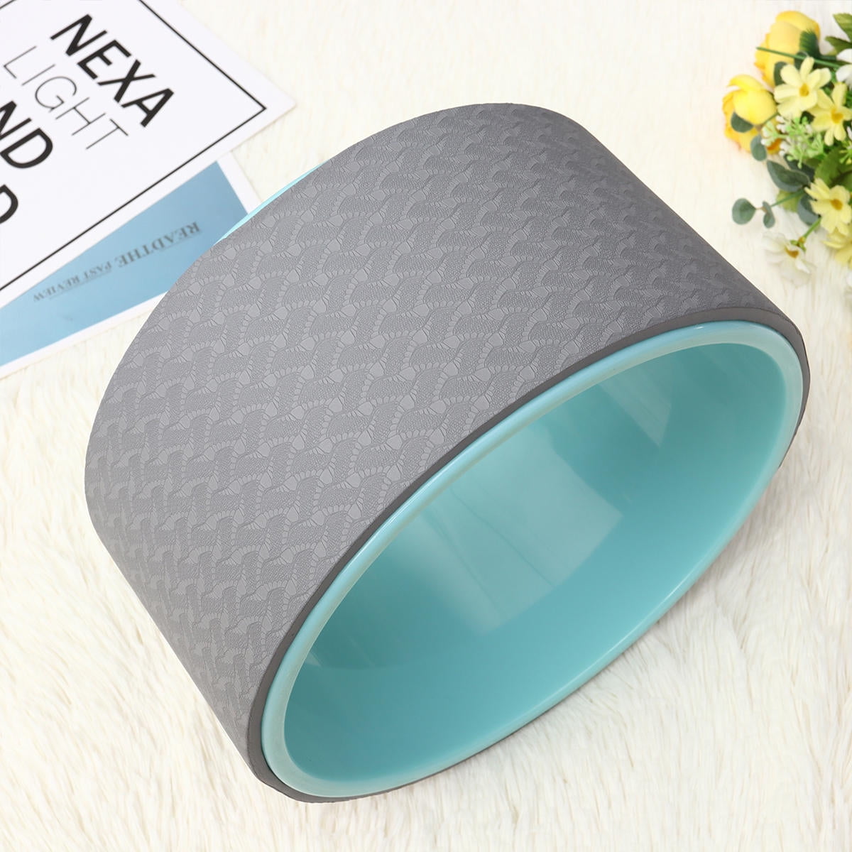 SEWCHICS Yoga Wheel Backbend Artifact ABS Grey 1Pack for Shoulder ...