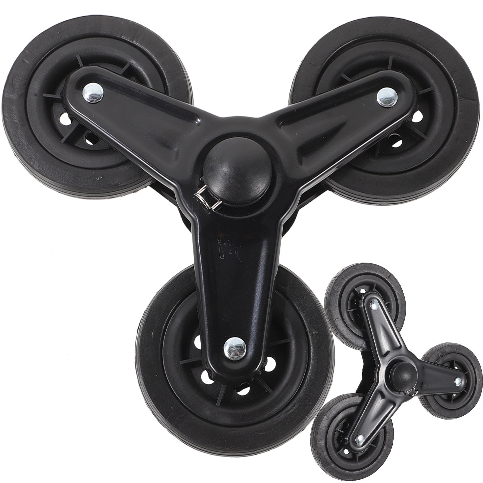 SEWOART 1 Pair Cart Stair Climbing Wheels Shopping Cart Wheel Heavy ...