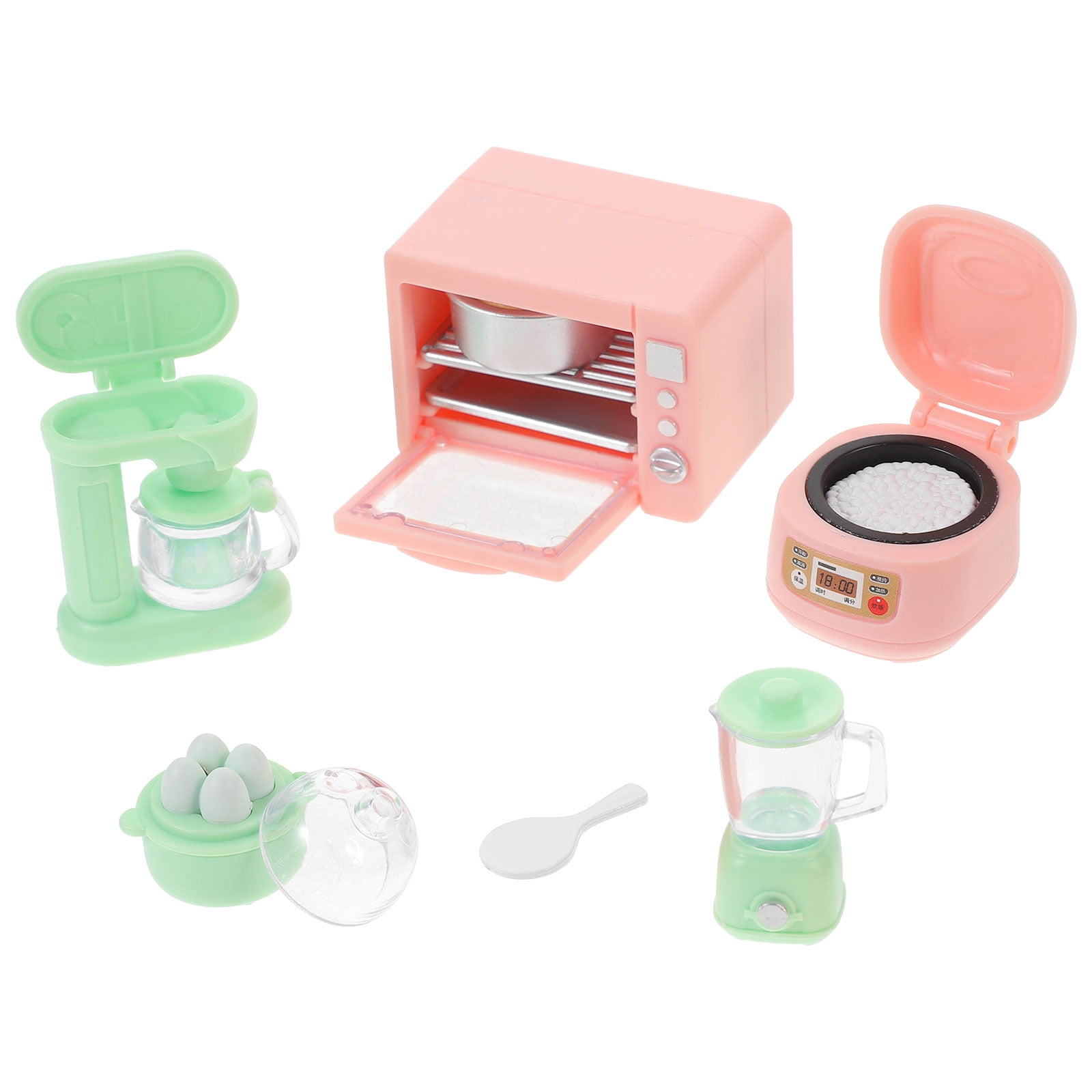 SEWOART mini kitchen utensils Miniature Kitchenware Prop for Collectors ...