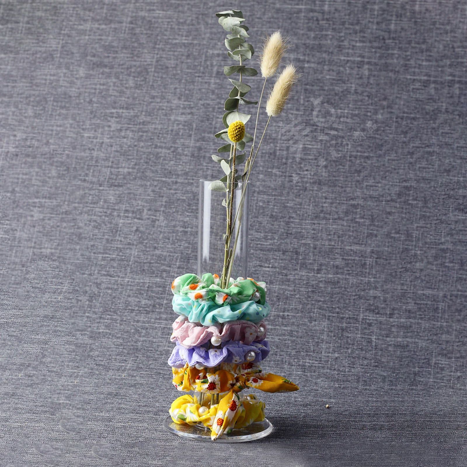 SEWOART 1Pc Acrylic Flower Tube for Dried Flower Arrangement and ...