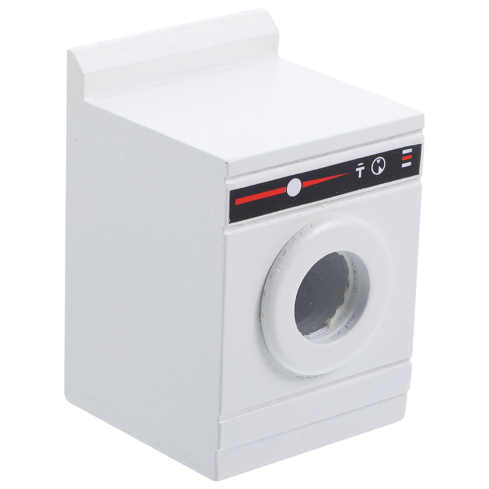 SEWOART 1Pack Mini Washer Machine for Dollhouse White Fabric Playtime ...