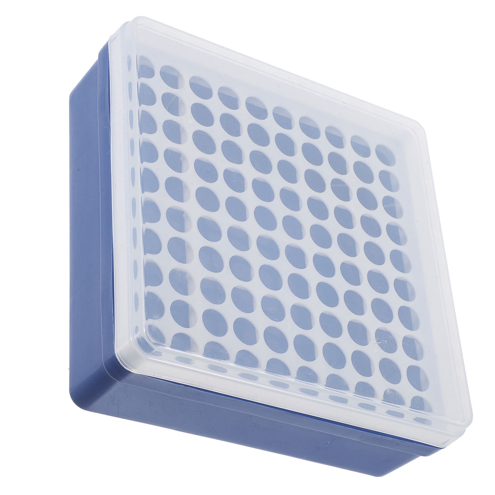 SEWOART Green Plastic Test Tube Storage Organizer Box Lightweight ...